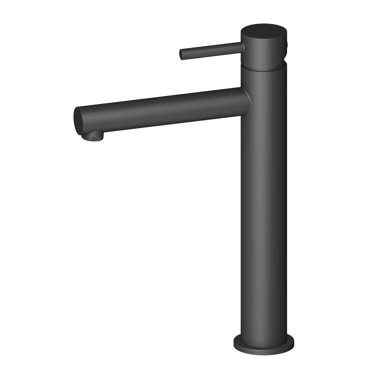 Circular Single hole vessel basin faucet AT090212 – aquavitbath