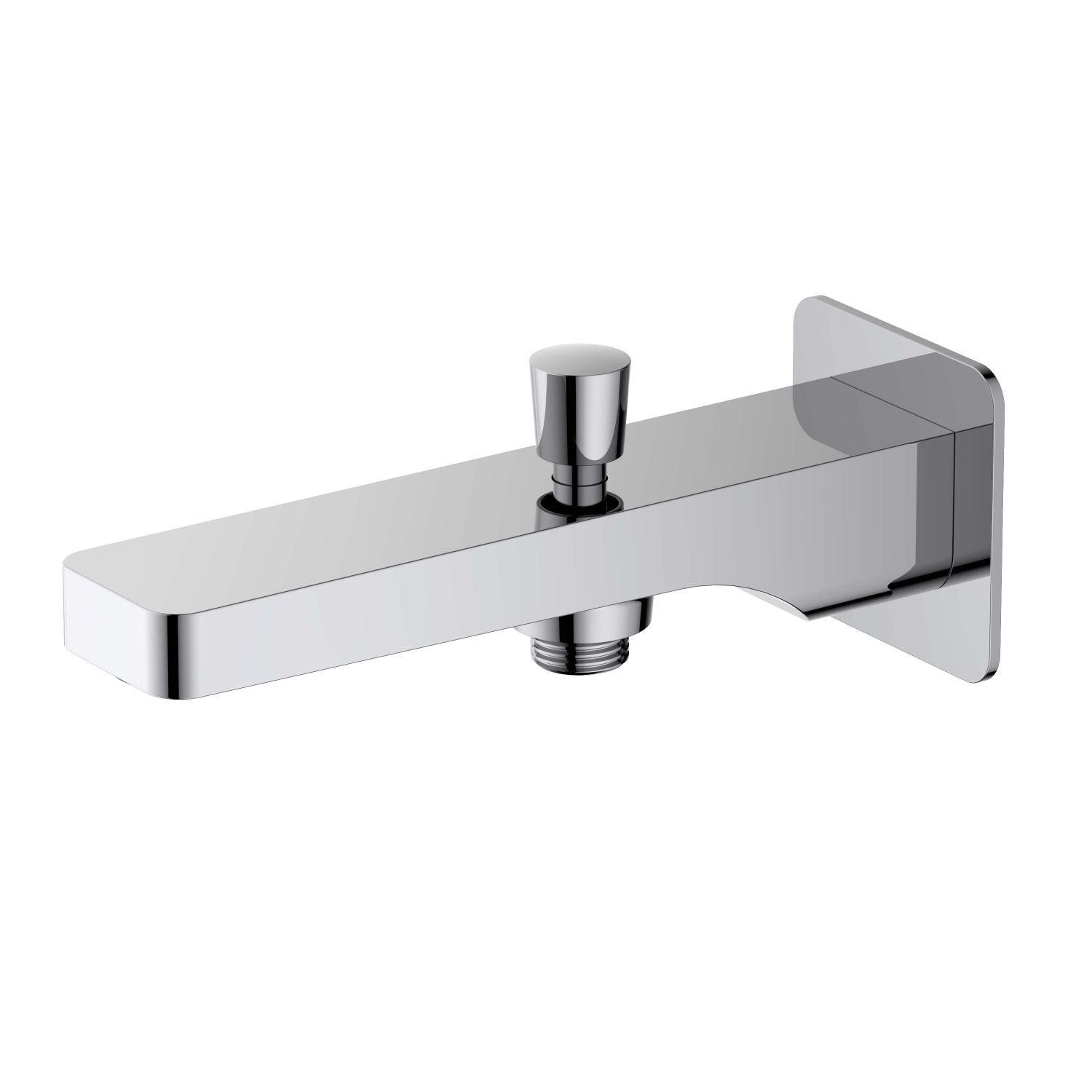 Infinity Brass Wall-Mounted Bath Spout With Pull out diverter AT240056 – aquavitbath