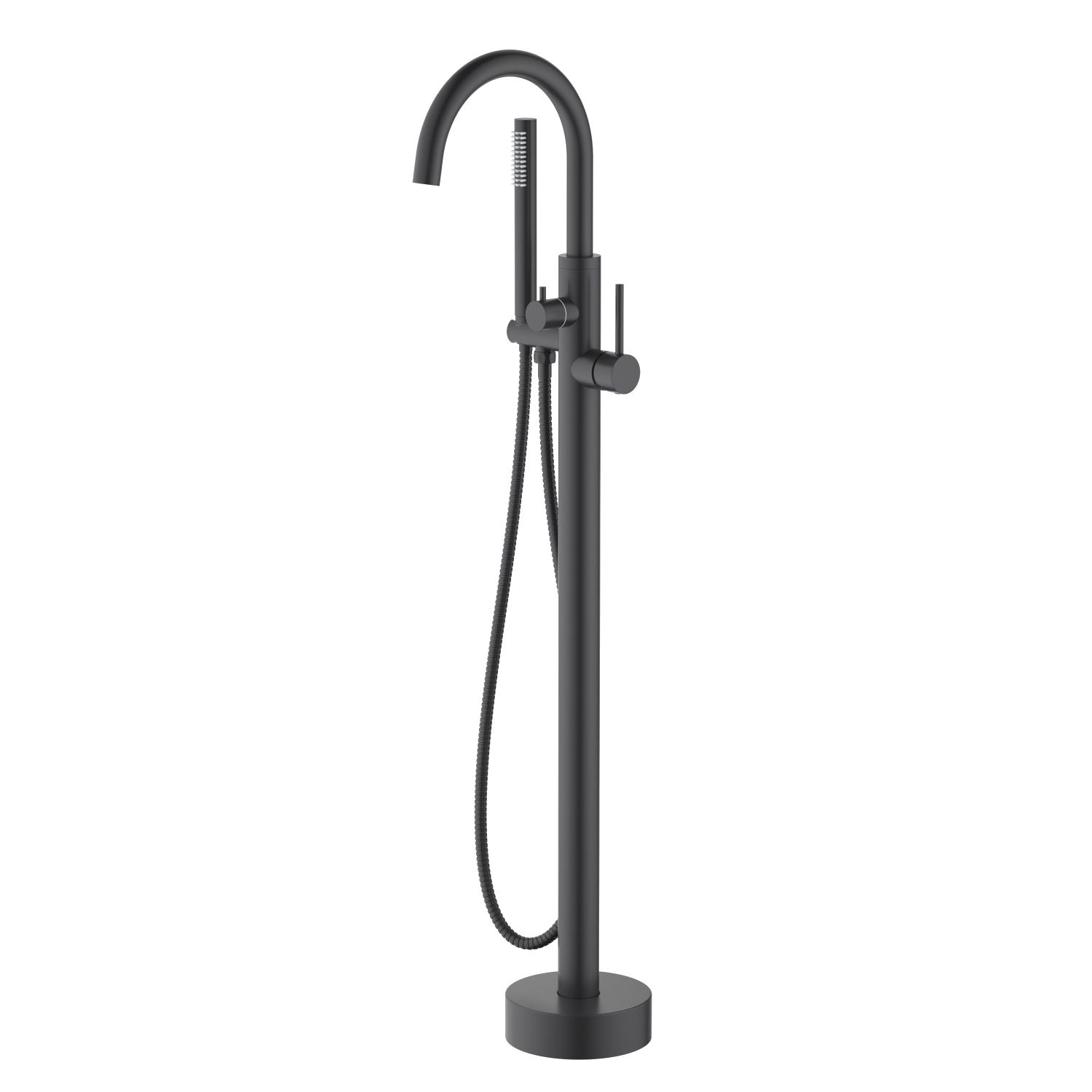 Aquavit Circular Floor mounted bathtub mixer TF0903021 – aquavitbath