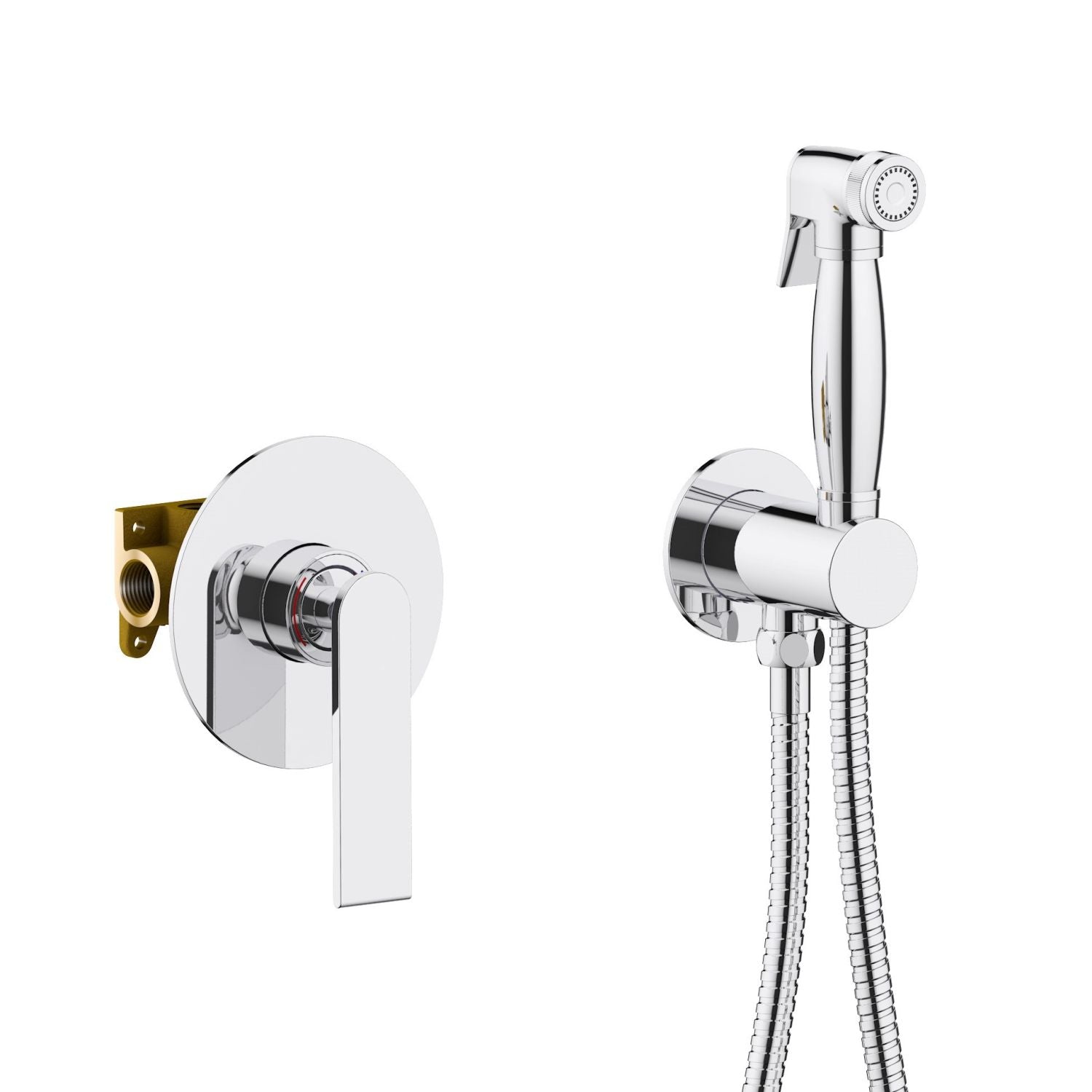 Elate Concealed shower mixer with hand bidet spray AT0211101 – aquavitbath