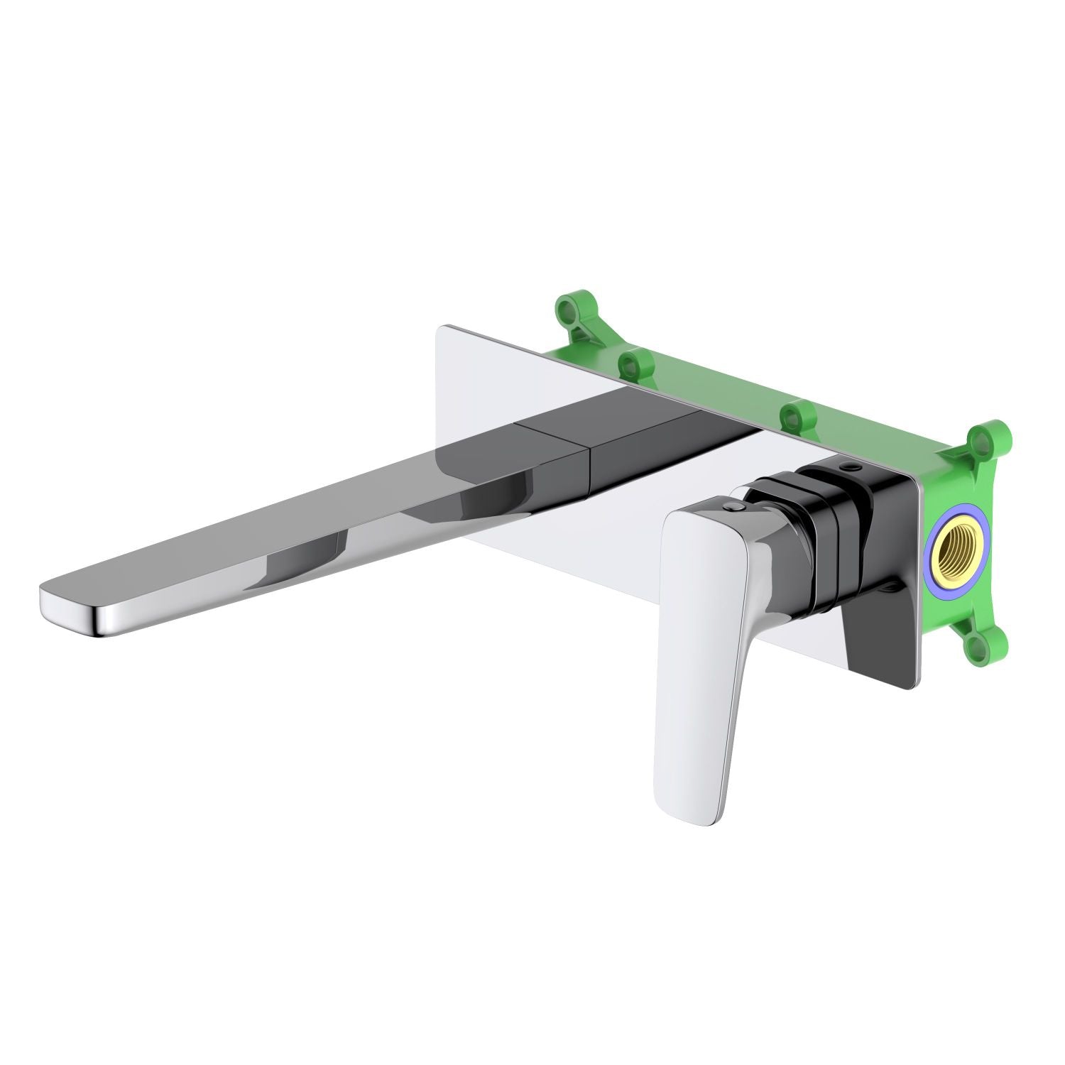 Matera Wall concealed basin mixer with installation box AT230115 ...