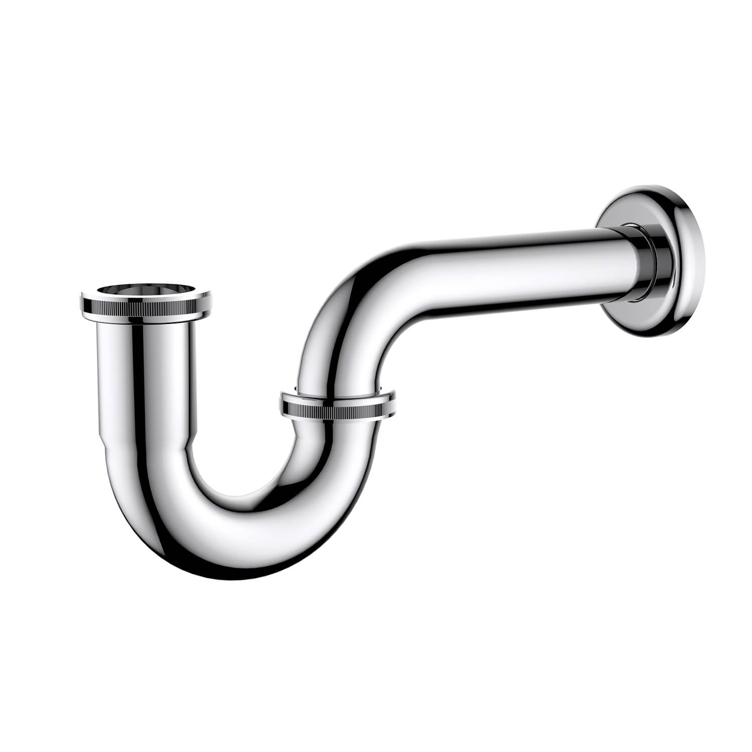 Basin Sink Waste Trap Drain Kit with Flange and Slip Joint BT0004 ...