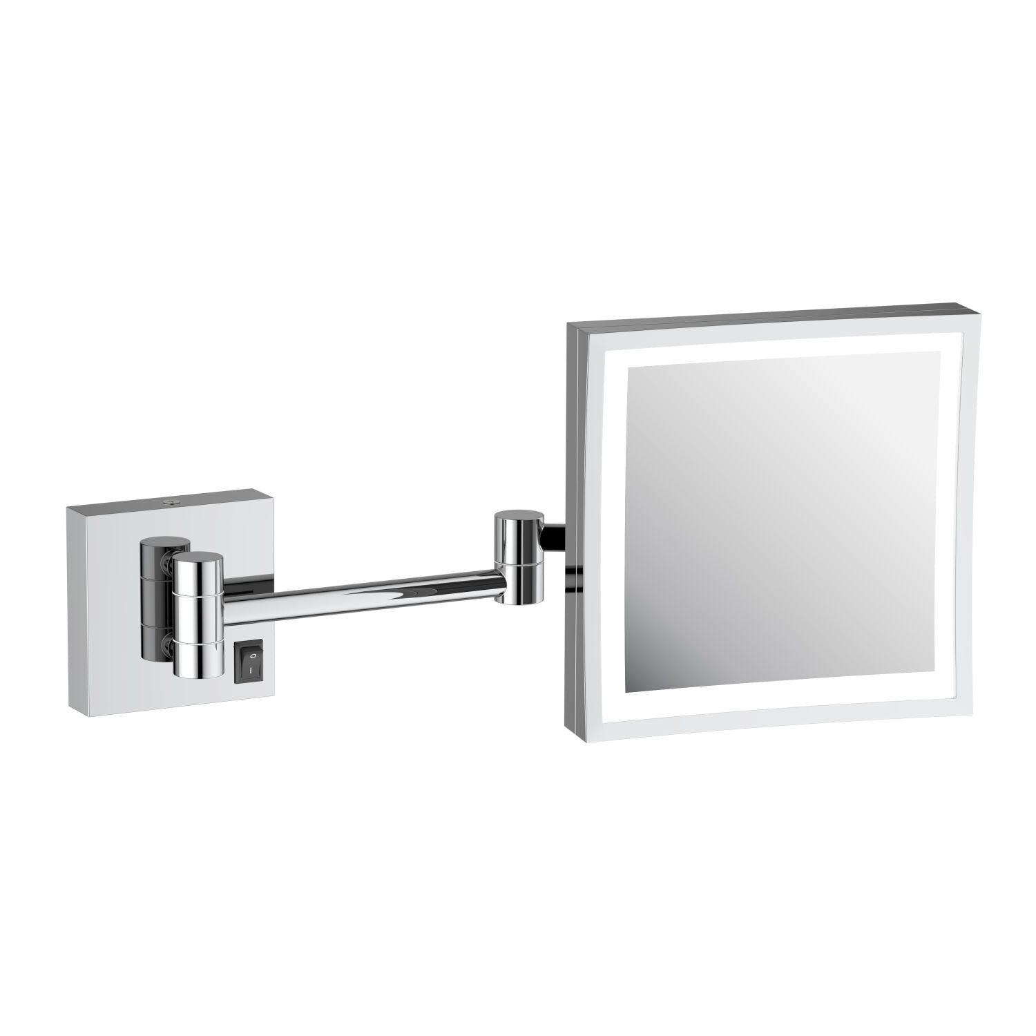 Brass And Zinc Concealed Wall Mount LED cosmetic mirror CM13 – aquavitbath