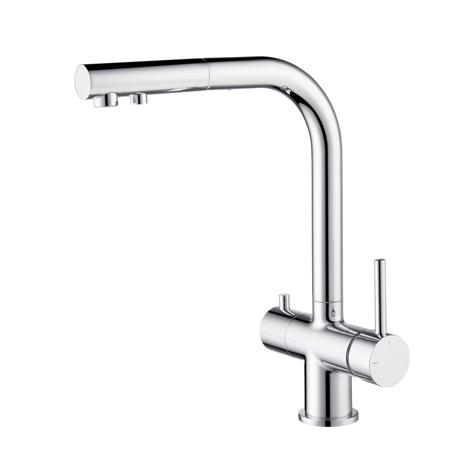 Aquavit Pull-Out Kitchen Faucet with Dual Control and Filter Compatibi ...