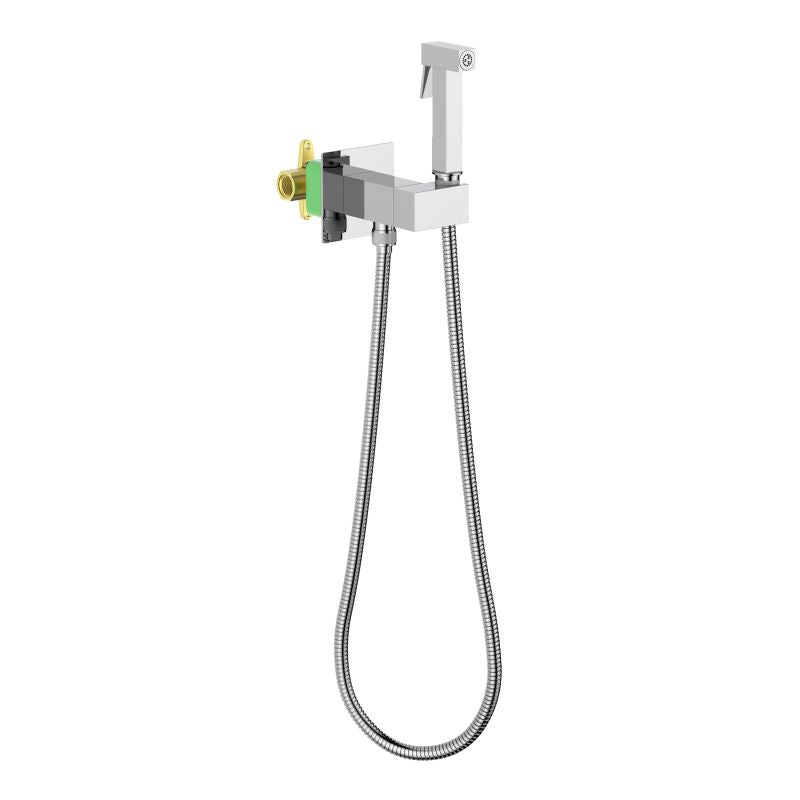 Wall concealed hand bidet set HB5005 – aquavitbath