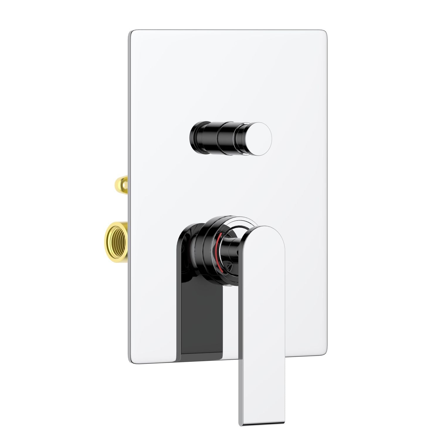 Elate Concealed shower mixer with 2 outlets VT0212201 – aquavitbath