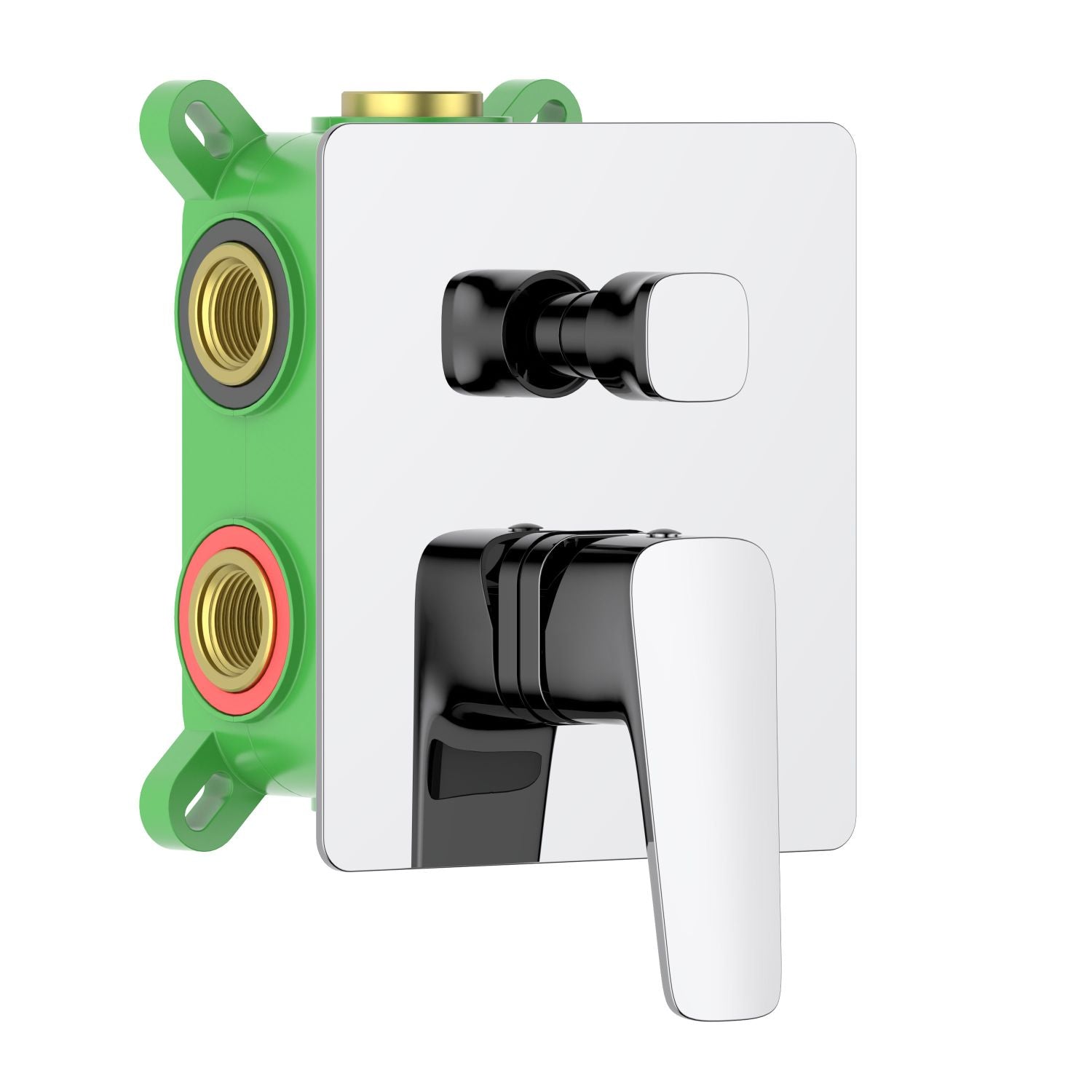 Matera Concealed Bathroom Shower Mixer With 3 Outlets VT2322301 ...